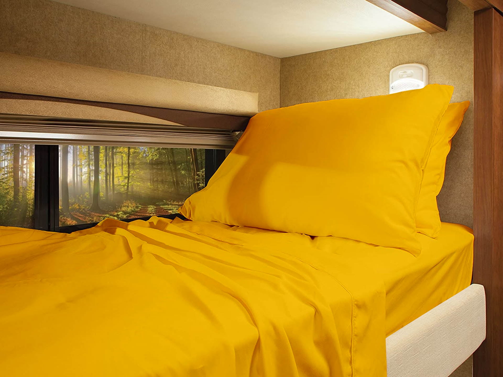 RV Camper King 72" X 80" Sheet Set 400 Thread-Count 100% Egyptian ...