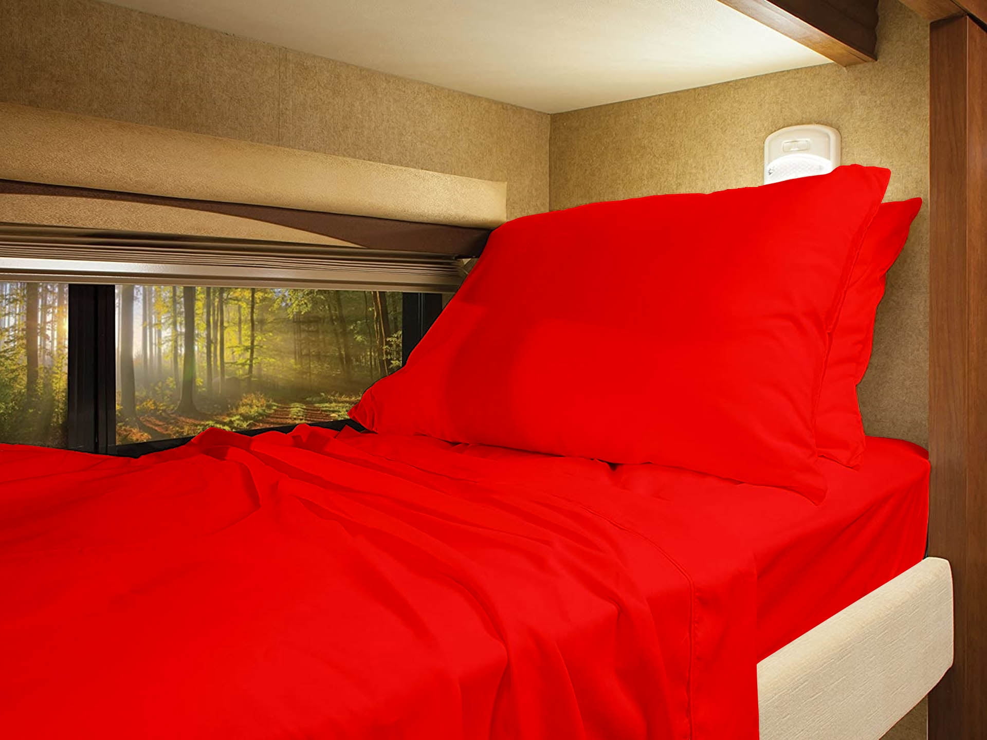 RV Camper Queen 60" X 80" Sheet Set 600 Thread-Count 100% Egyptian ...