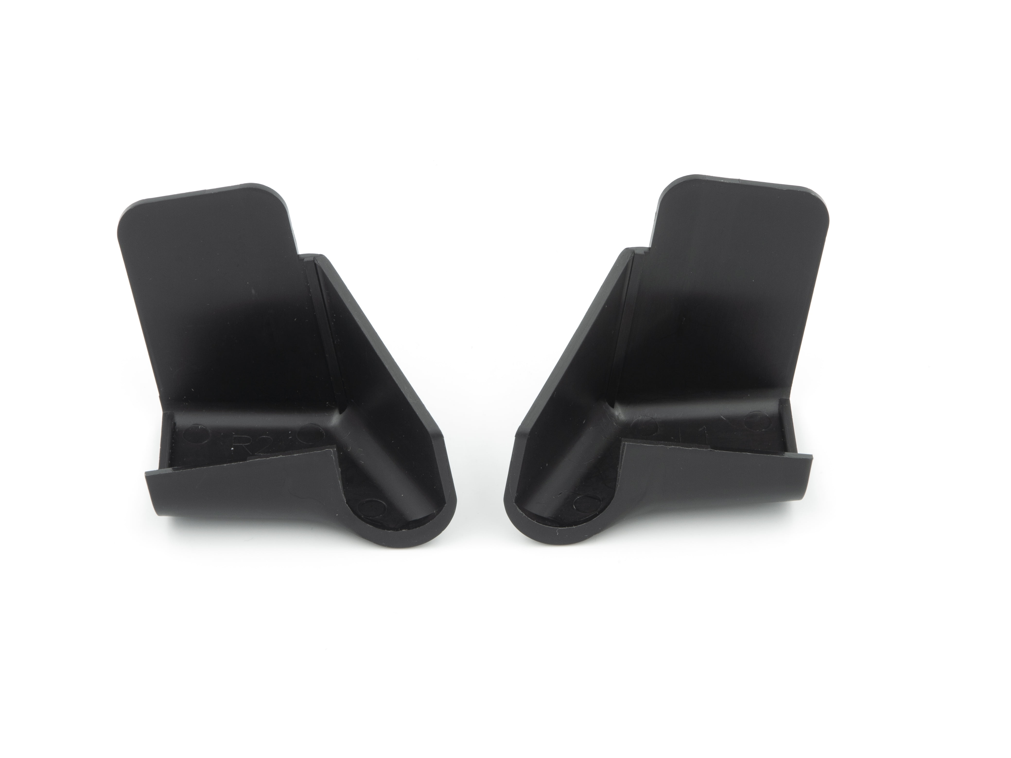RV camper Rain Water Gutter Spouts for 1-1/16" Wide Gutter Rails Black ...