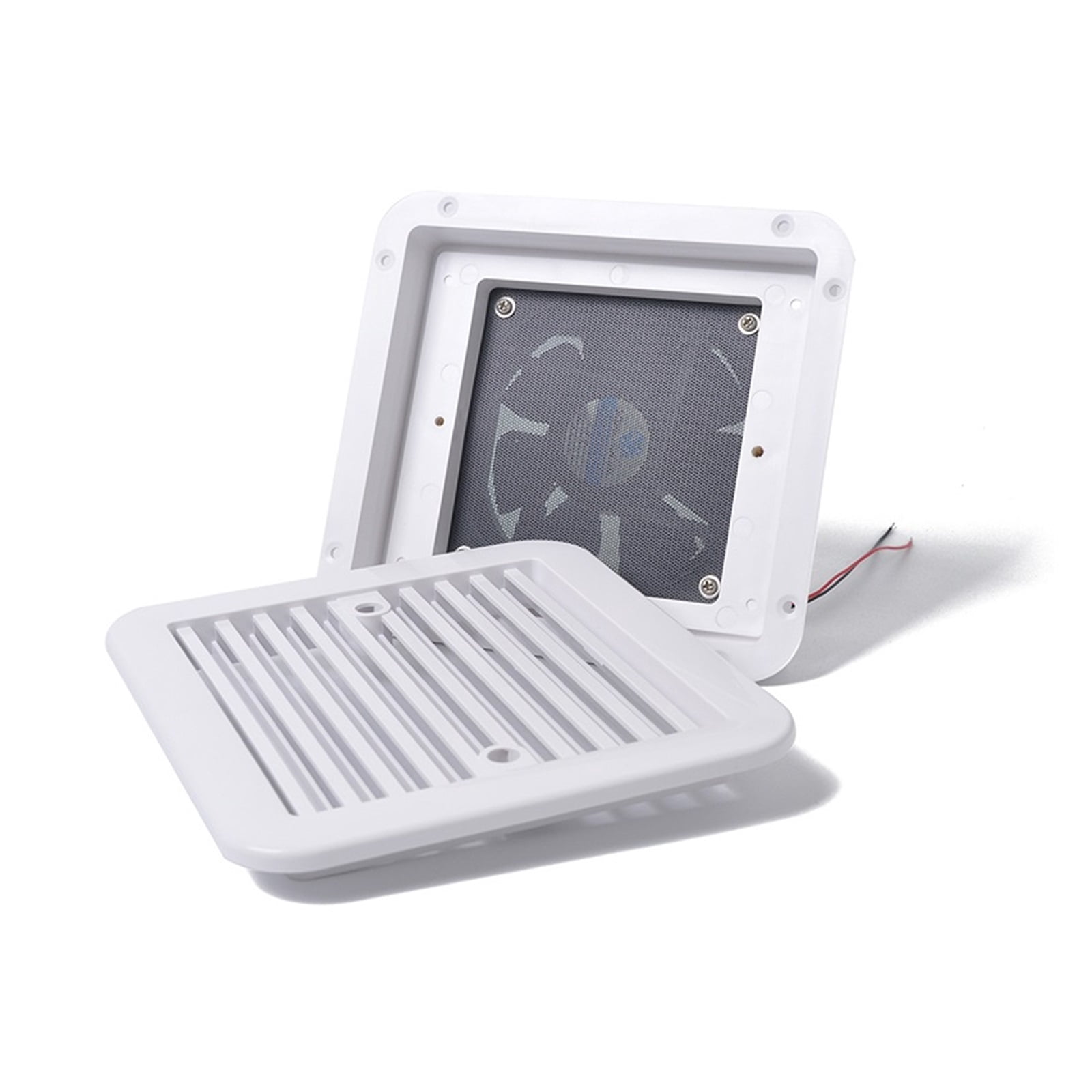 RV Camper Vent Exhaust Fan 12V 1-way Side Air Outlet Dust-proof ...