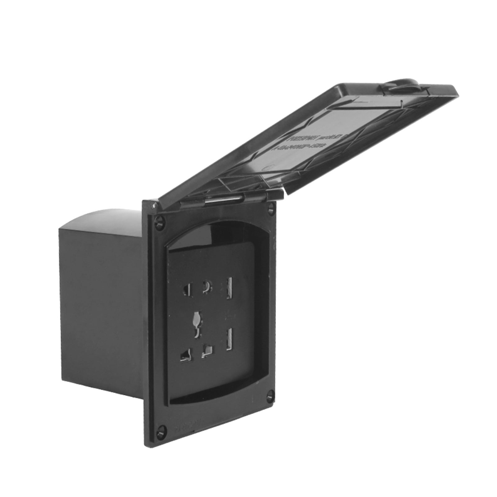 RV Caravan Accessories 86 Socket Power Outlet Box Waterproof Type With ...