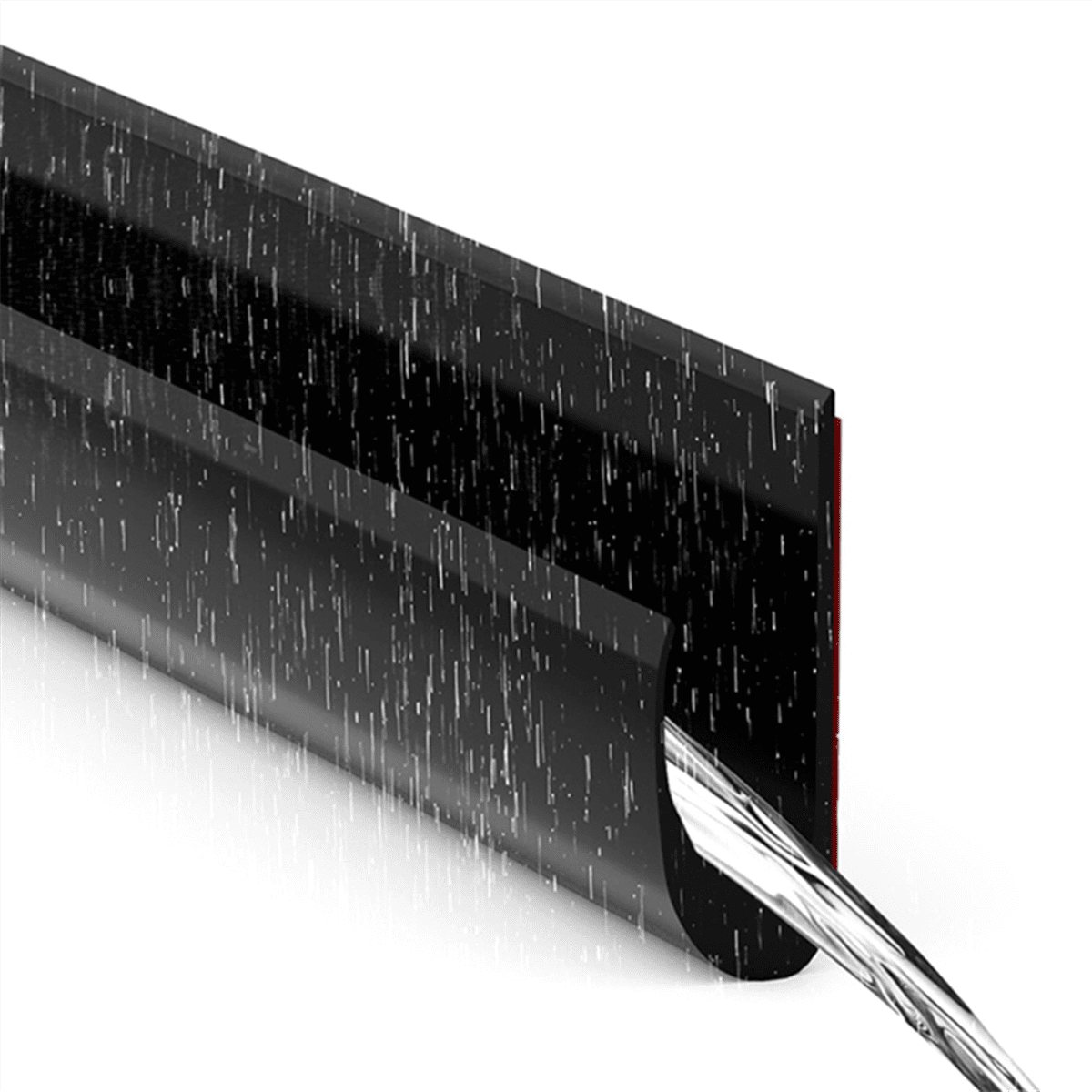 RV Caravan Roof Rainwater Gutter PVC Water Channel Easy Install ...