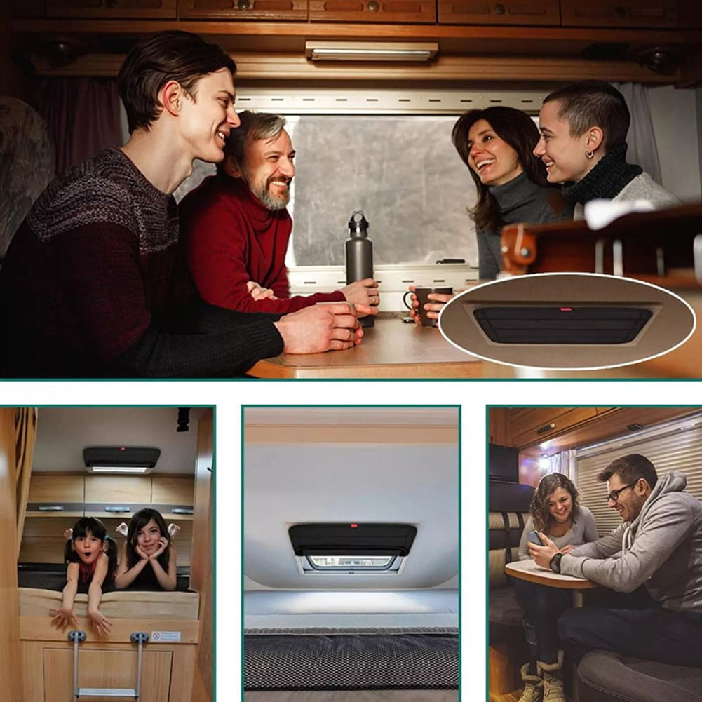 RV Caravan Skylight Sunshade RV Curtain Ventilation Window Cover ...