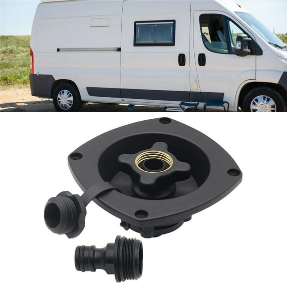 RV City Water Fill Inlet Water Fill Inlet Built In Check Valve For Boat ...