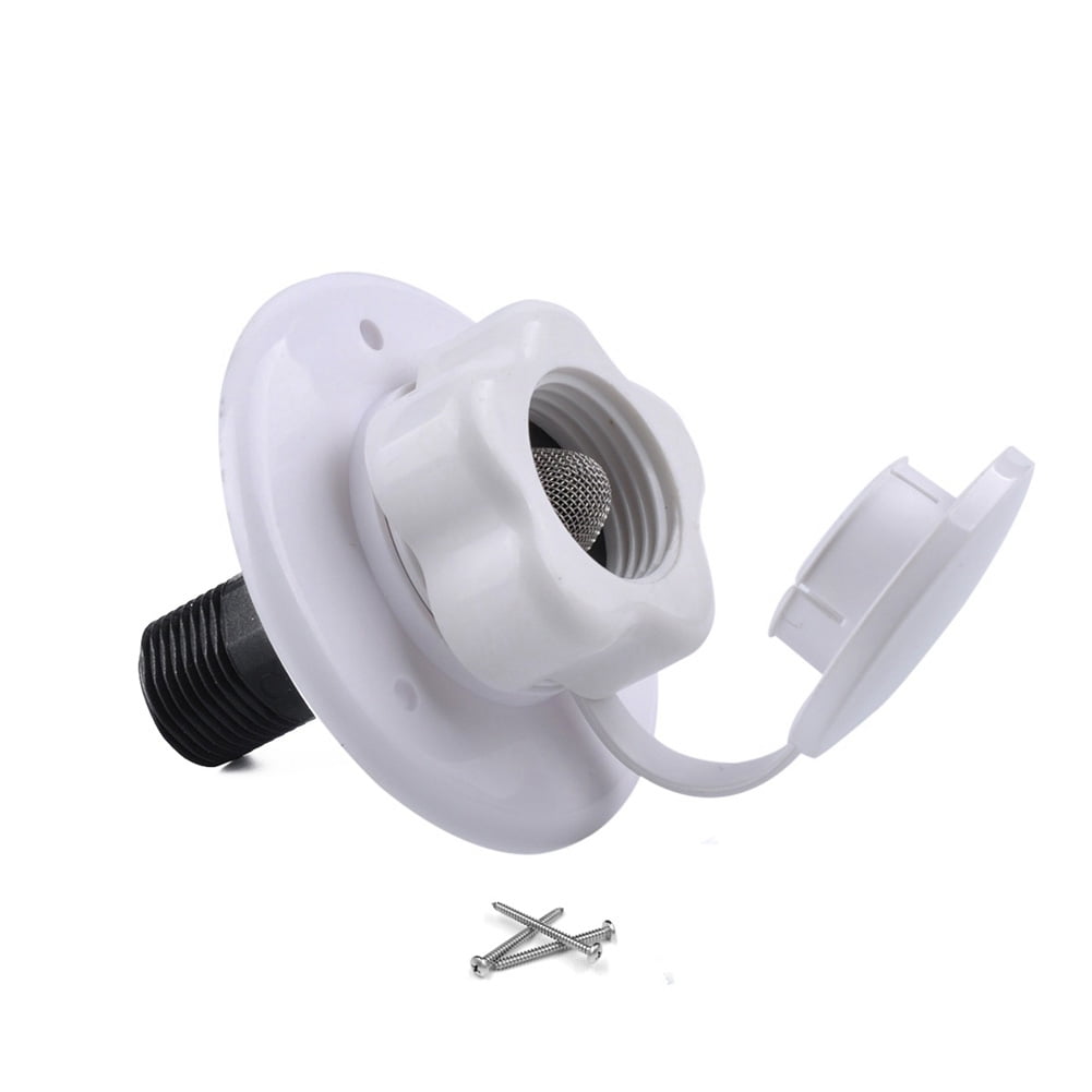 RV City Water Inlet with Check Valve RV Water Inlet Connection Flange ...