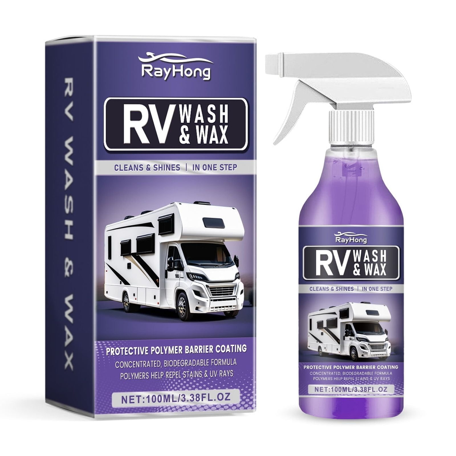RV Cleaner, All-in-One RV Wash & Wax, Deep Clean & Protect, Easy to Use ...