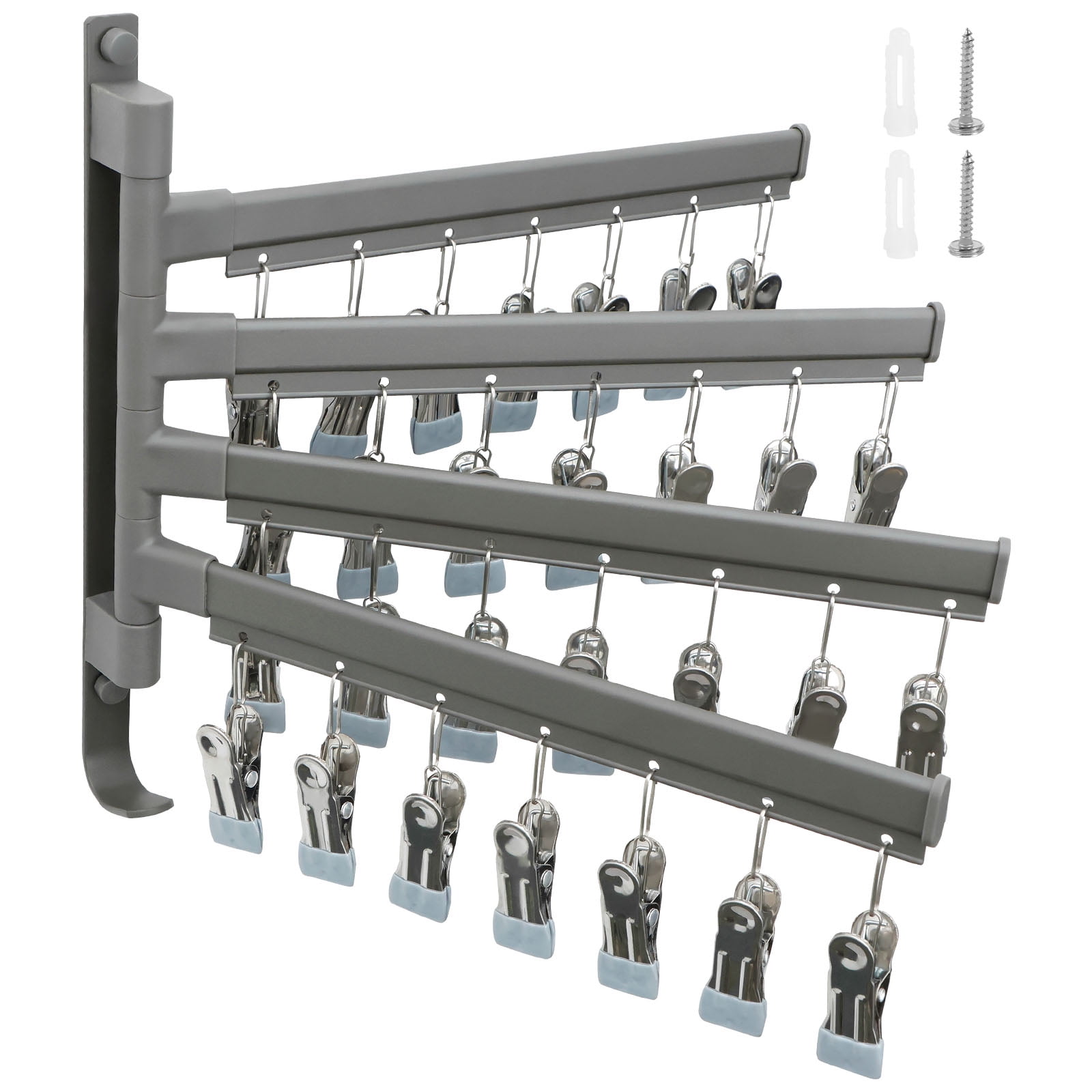 RV Clothes Drying Rack Space Saving Drying Hanger Easy to Install ...