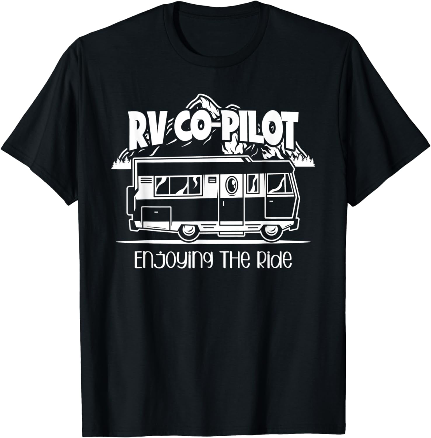 RV Co-Pilot Funny Camper Vacation Road Trip "The Navigator" T-Shirt ...