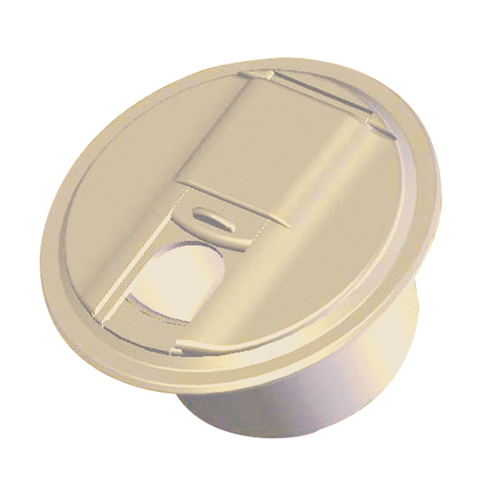 RV Designer B103 - 5.0"D Colonial White Round Electric Cable Hatch ...