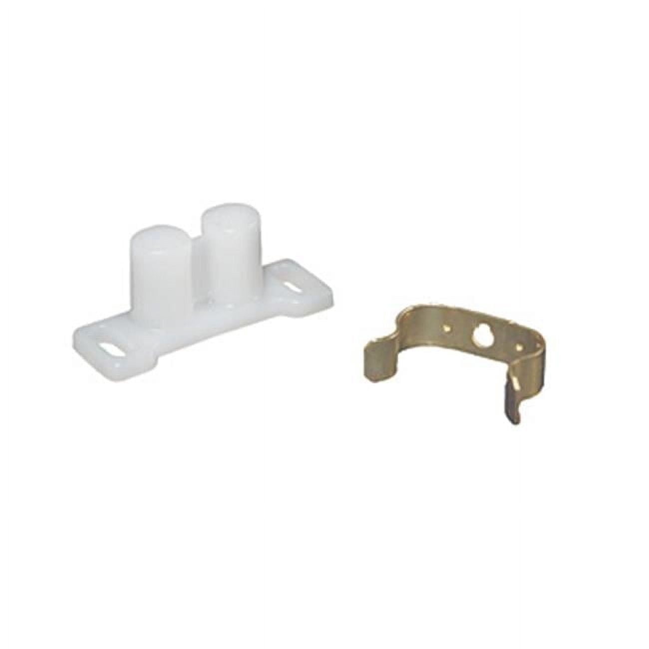 RV Designer H215 Barrel Catch With Metal Clip- 6 Pack - White - Walmart.com