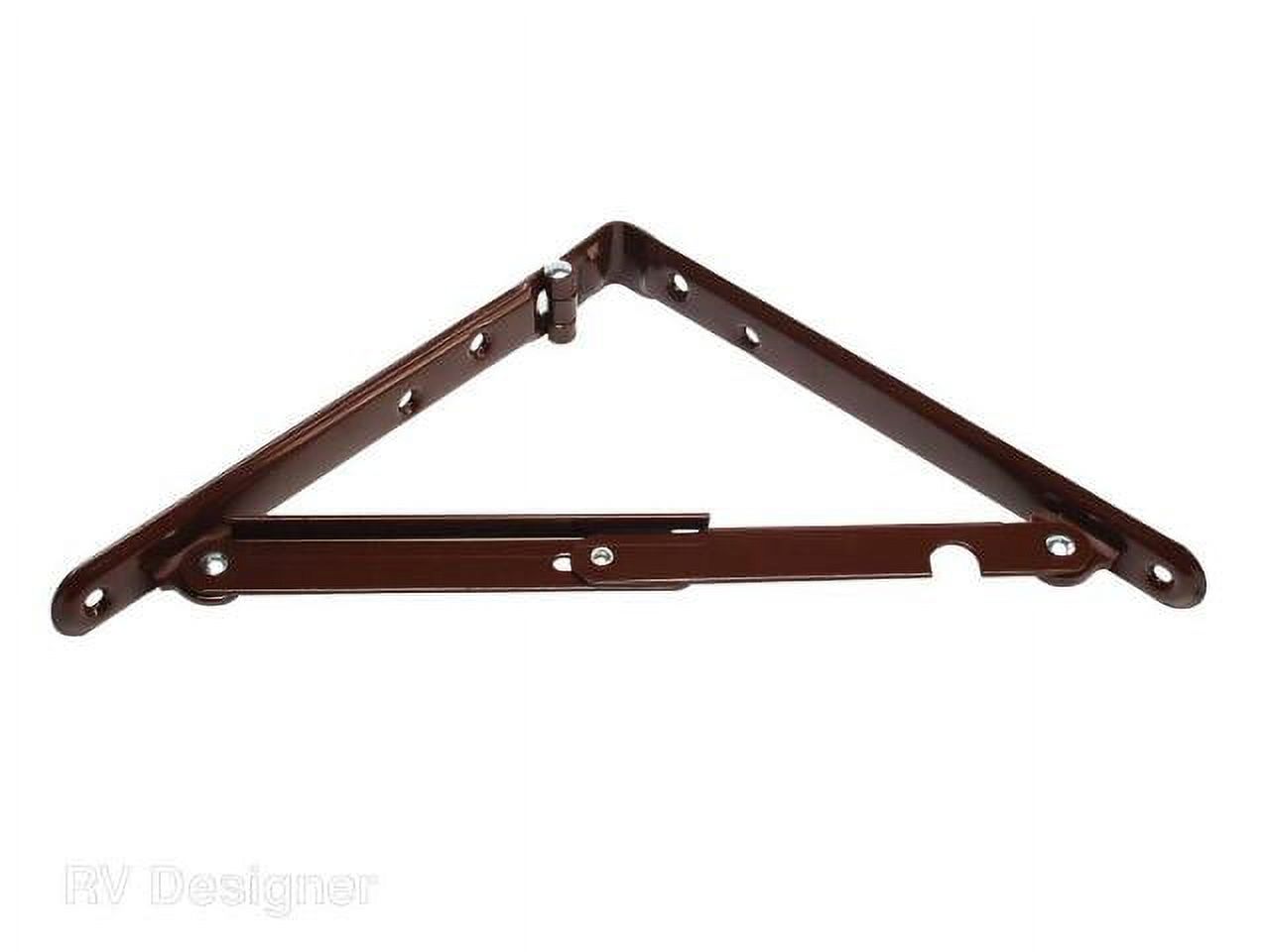 RV Designer H505 Folding Shelf Bracket - 8" x 8" - Walmart.com