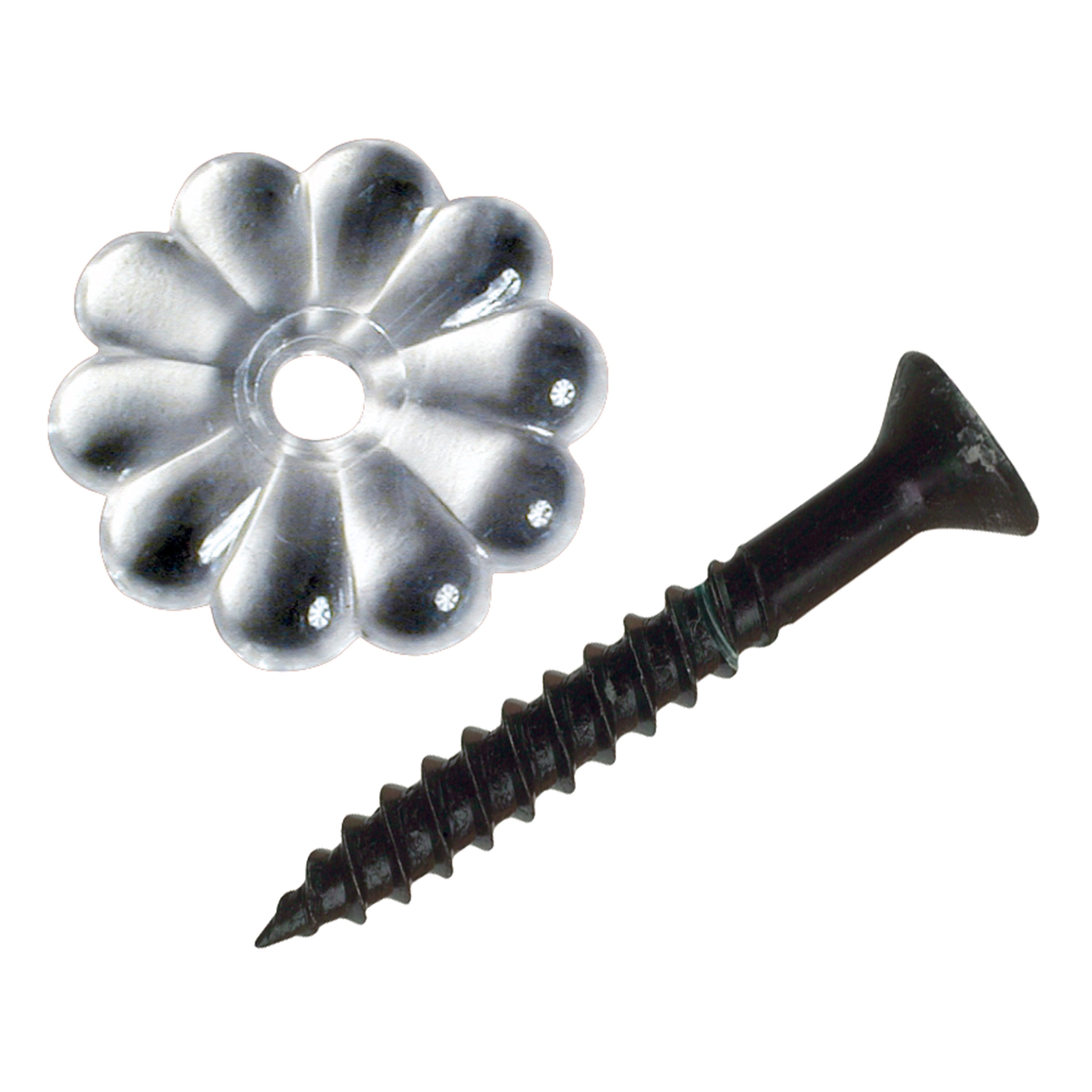 RV Designer H611 Rosette Washer - Clear, Pack of 14 - Walmart.com