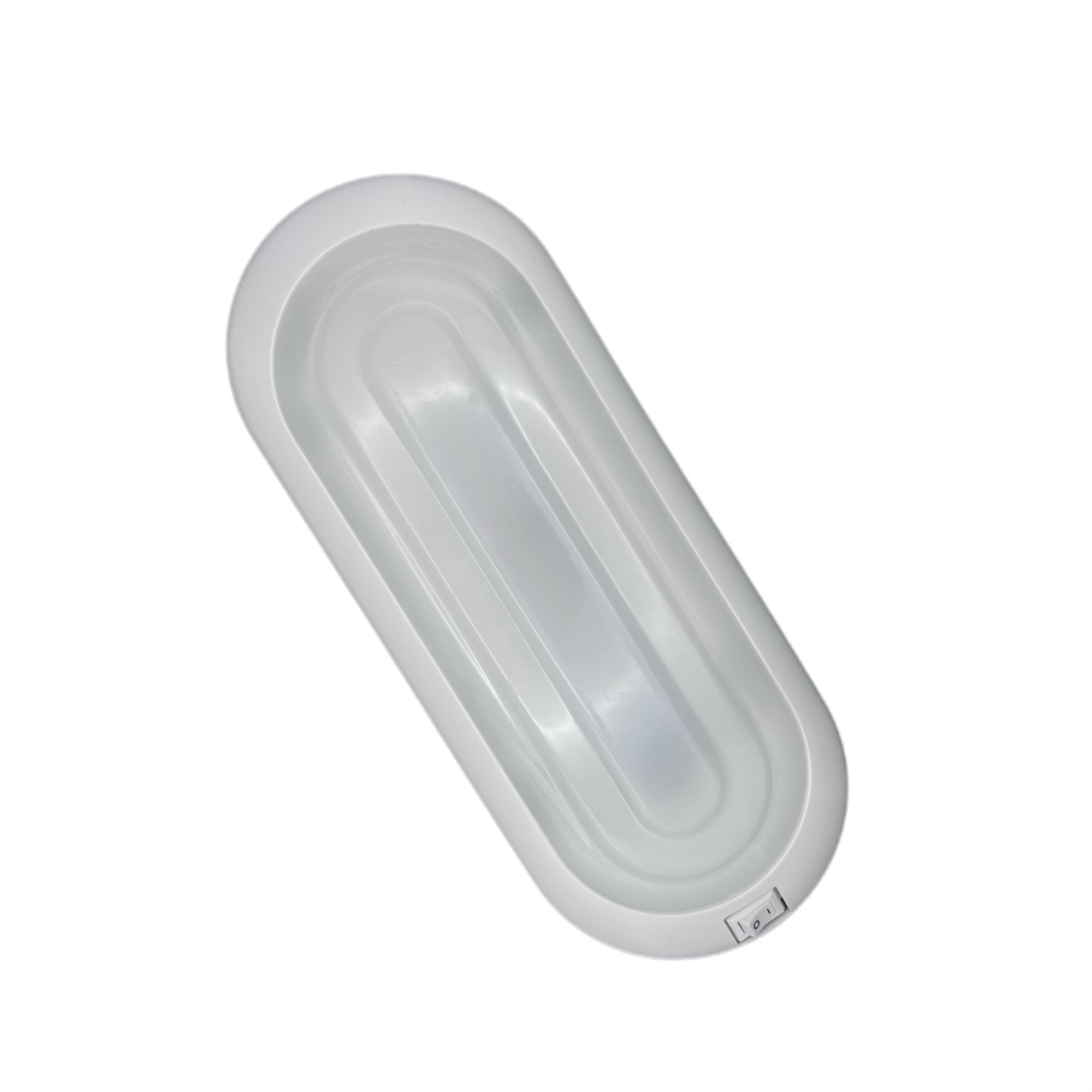 RV Designer L830 LED 12V Slim Pancake Double Light - Walmart.com