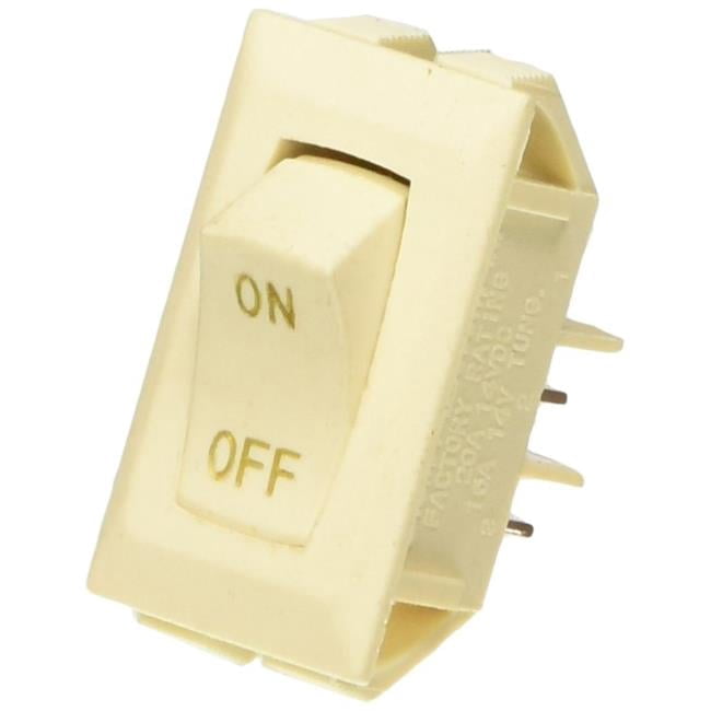 RV Designer S279 10 Amp Rocker Switch - Ivory - Walmart.com