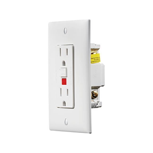RV Designer S801 Ac Gfci Outlet With Cover-Plate- White - Walmart.com