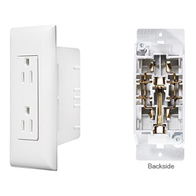 RV Designer S831 Speedwire Dual Outlet With Cover Plate - Walmart.com