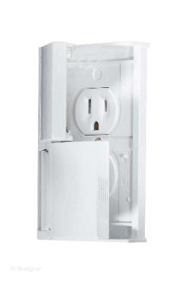 RV Designer S905 AC Weatherproof Dual Outlet With Snap Cover-Plate ...