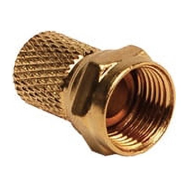 RV Designer T283 Gold RG6 Cable Connector - Walmart.com