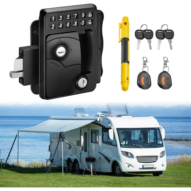 RV Door Lock Replacement Keyless Entry Keypad, Premium Camper Door Lock ...