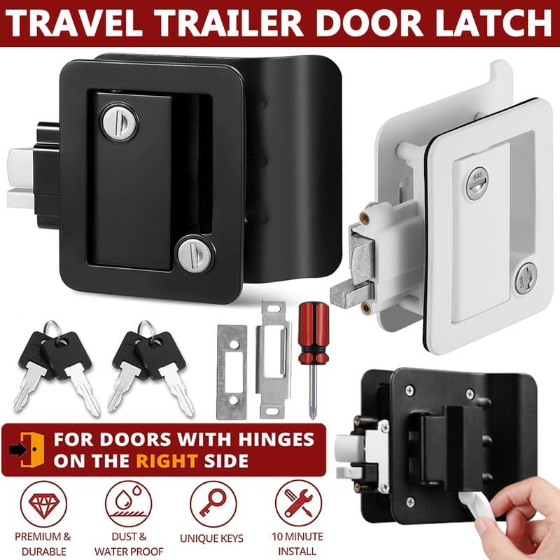 RV Door Lock Replacement | RV Door Locks | RV Door Handle w/ 4 Keys ...
