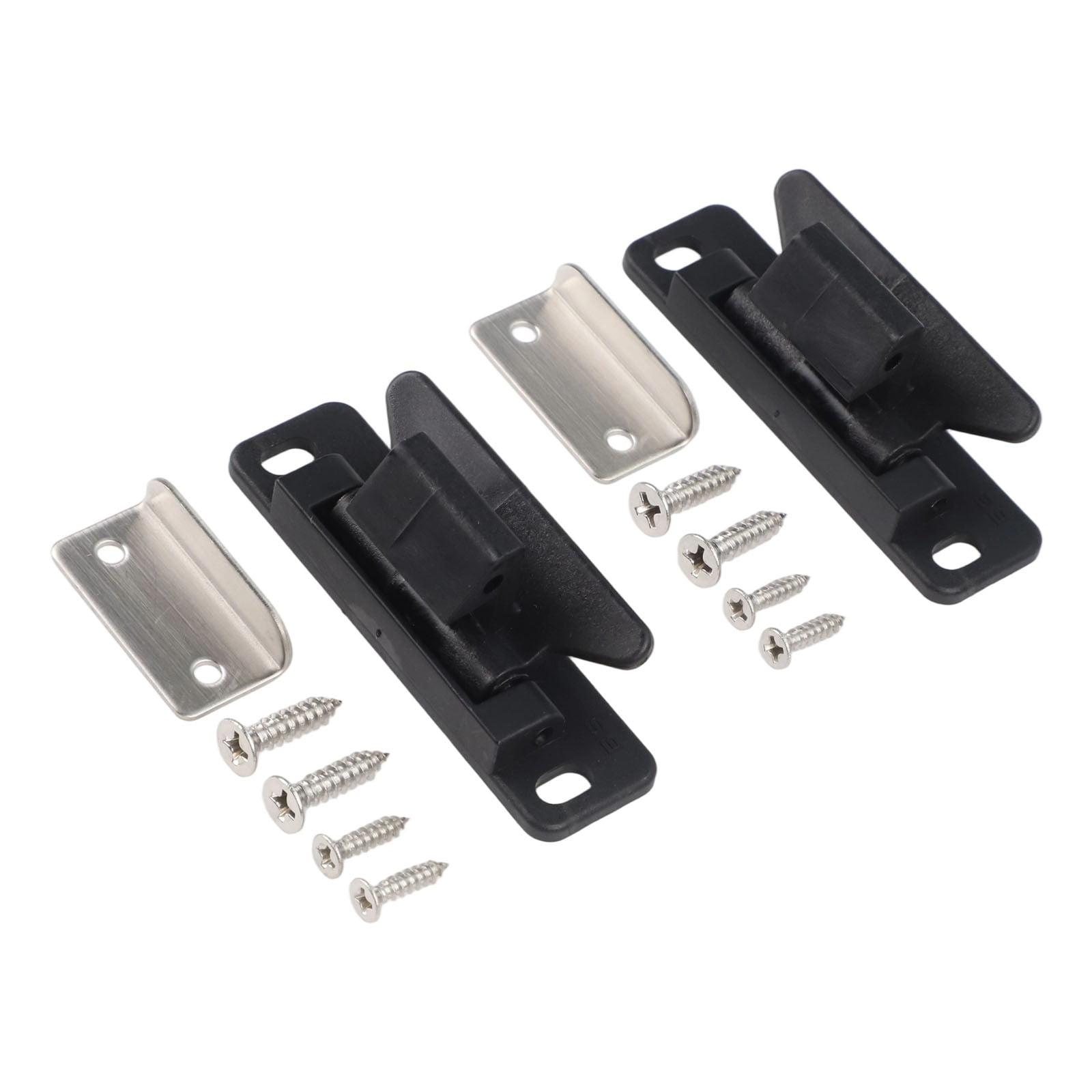 RV Drawer Latches 2Pcs Push Button Catch for Trailer Cabinet Drawers ...