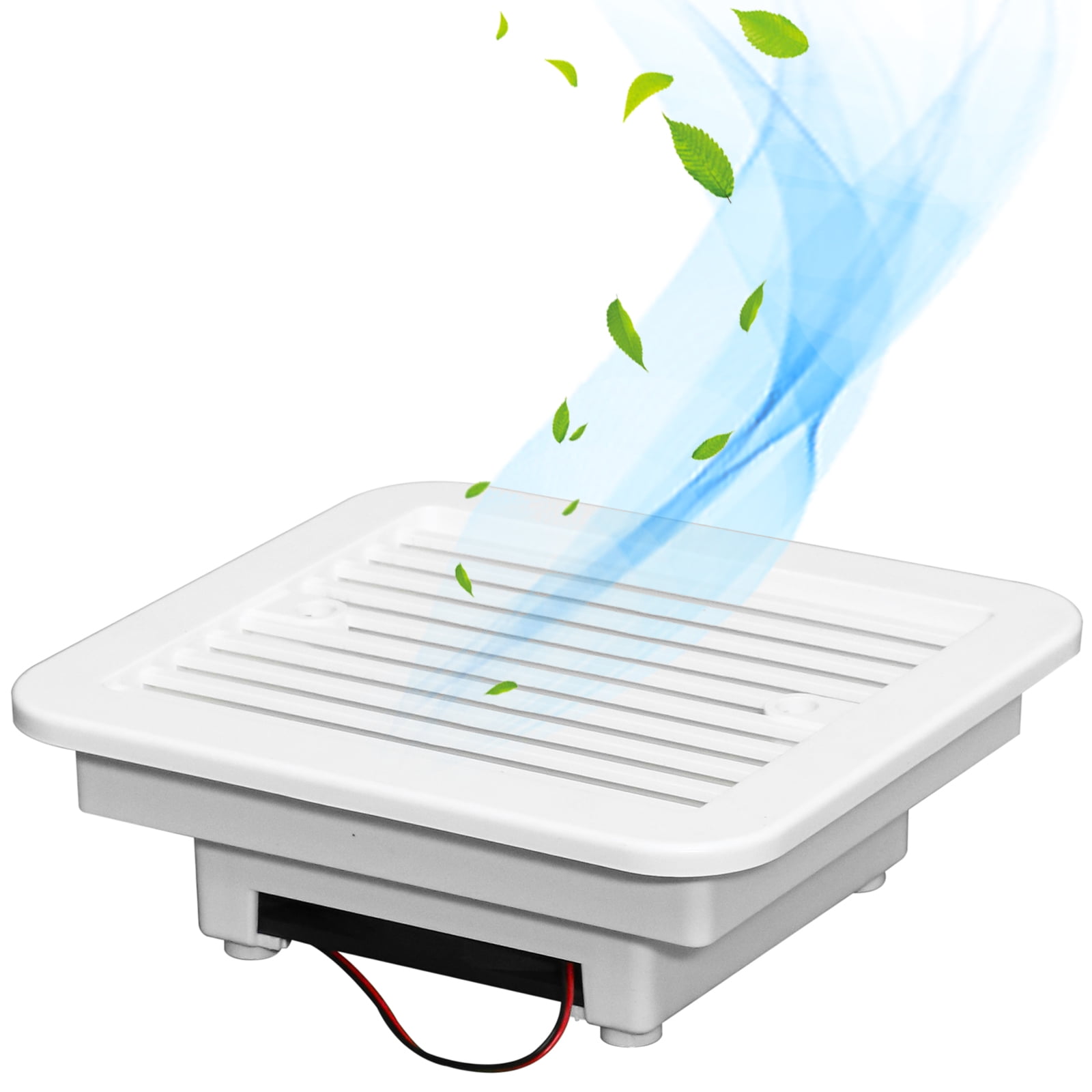 RV Exhaust Fan 12V, Roof Vent Fan 60CFM RV Roof Ventilation, ABS ...