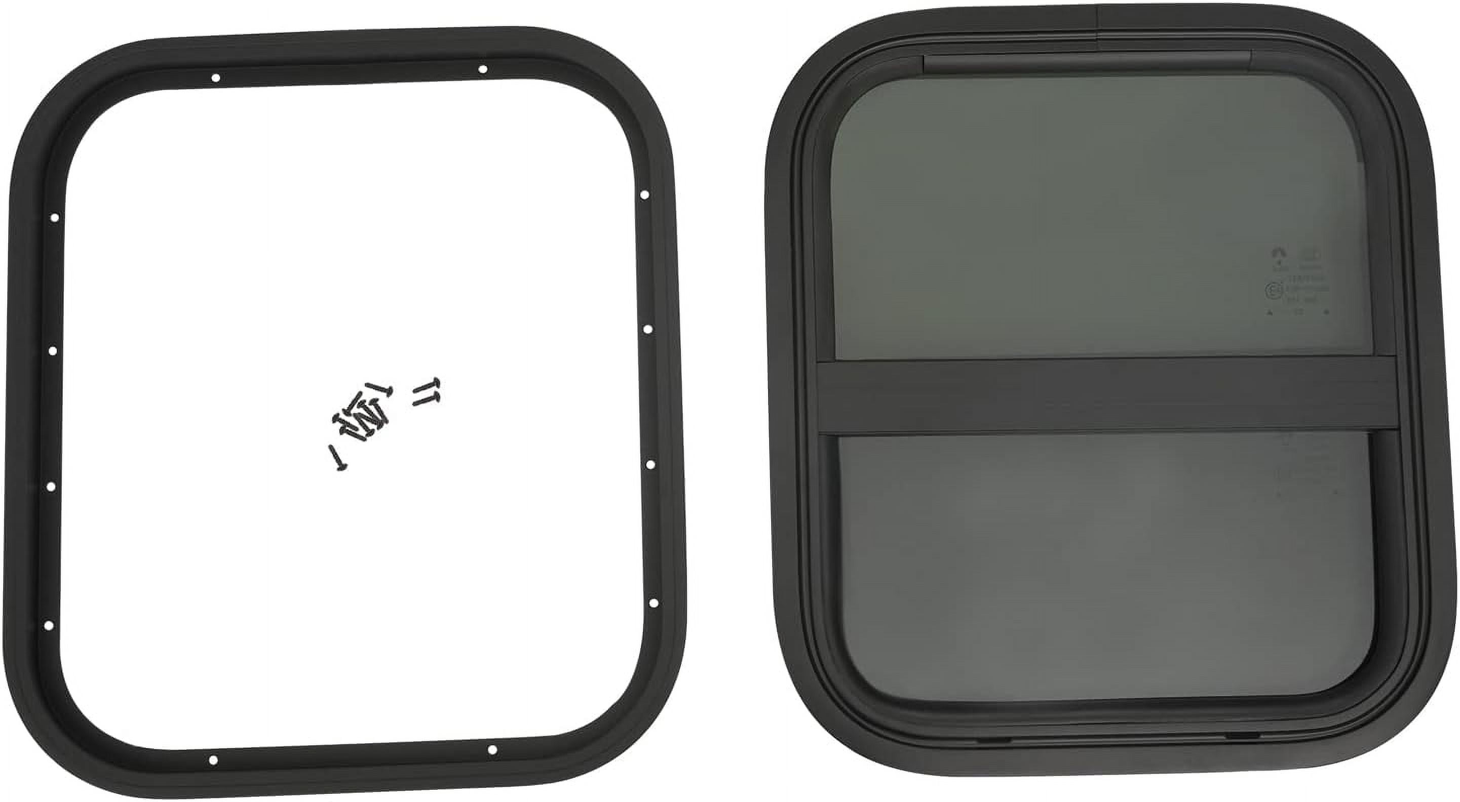 RV Exit Window, 36” W X 22” H Camper RV Emergency Window with Screen ...