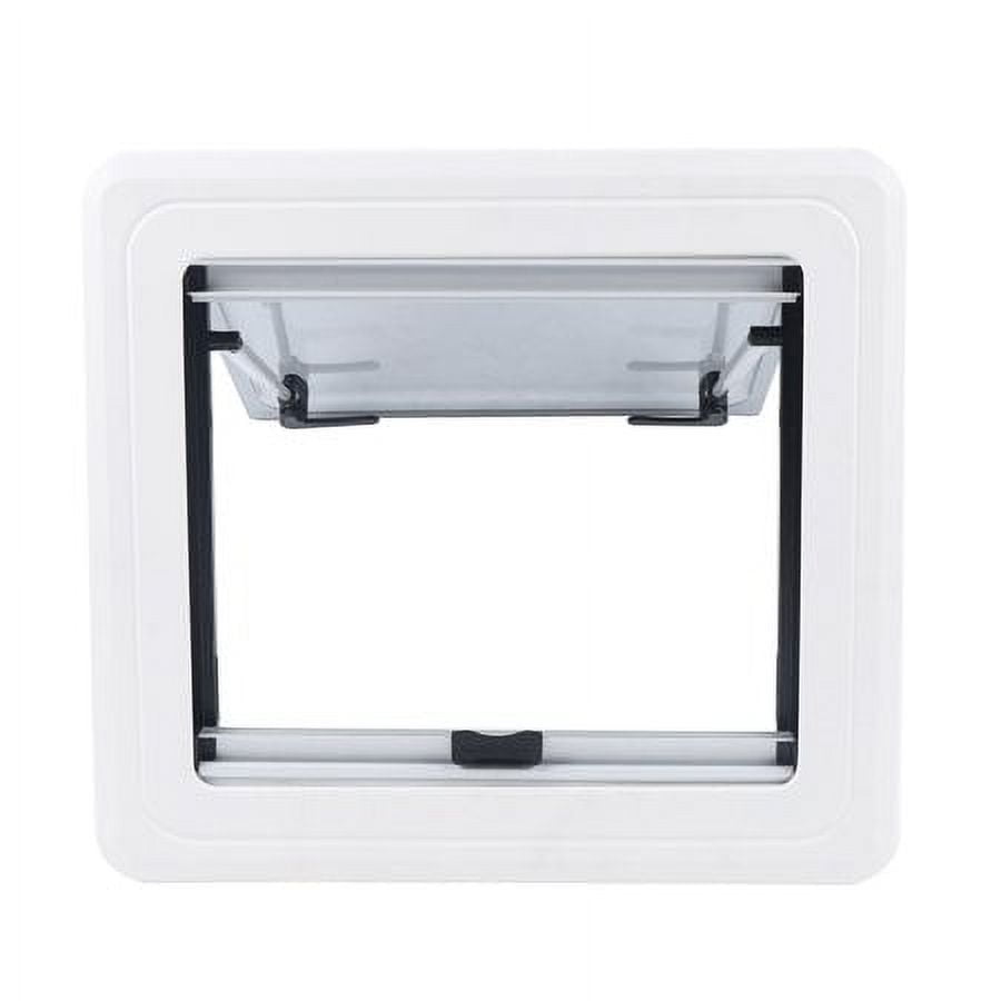 RV Exterior Window RV External Push Out Window Top Hinged Hatch Anti ...