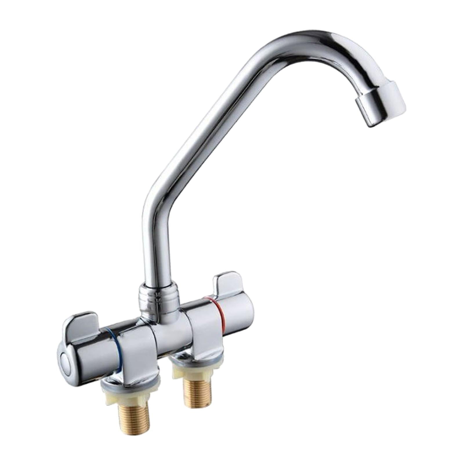 RV Faucet Kitchen Basin Faucets Adjustable Deck Mount Portable RV Water ...
