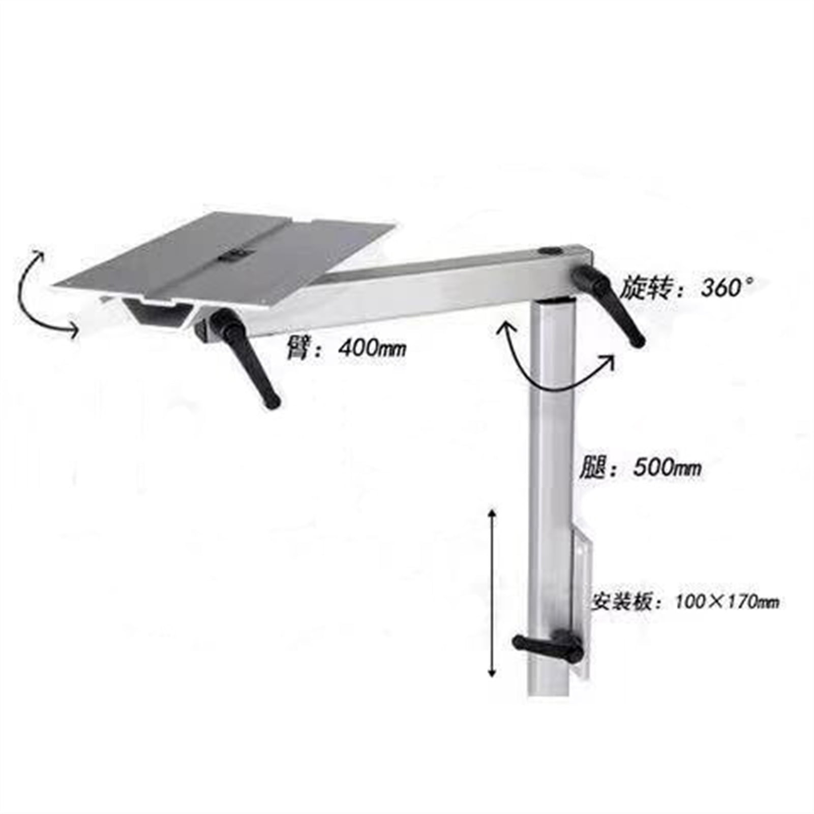 RV Folding Table Leg And Height Adjustable Aluminum Alloy Motorhome ...