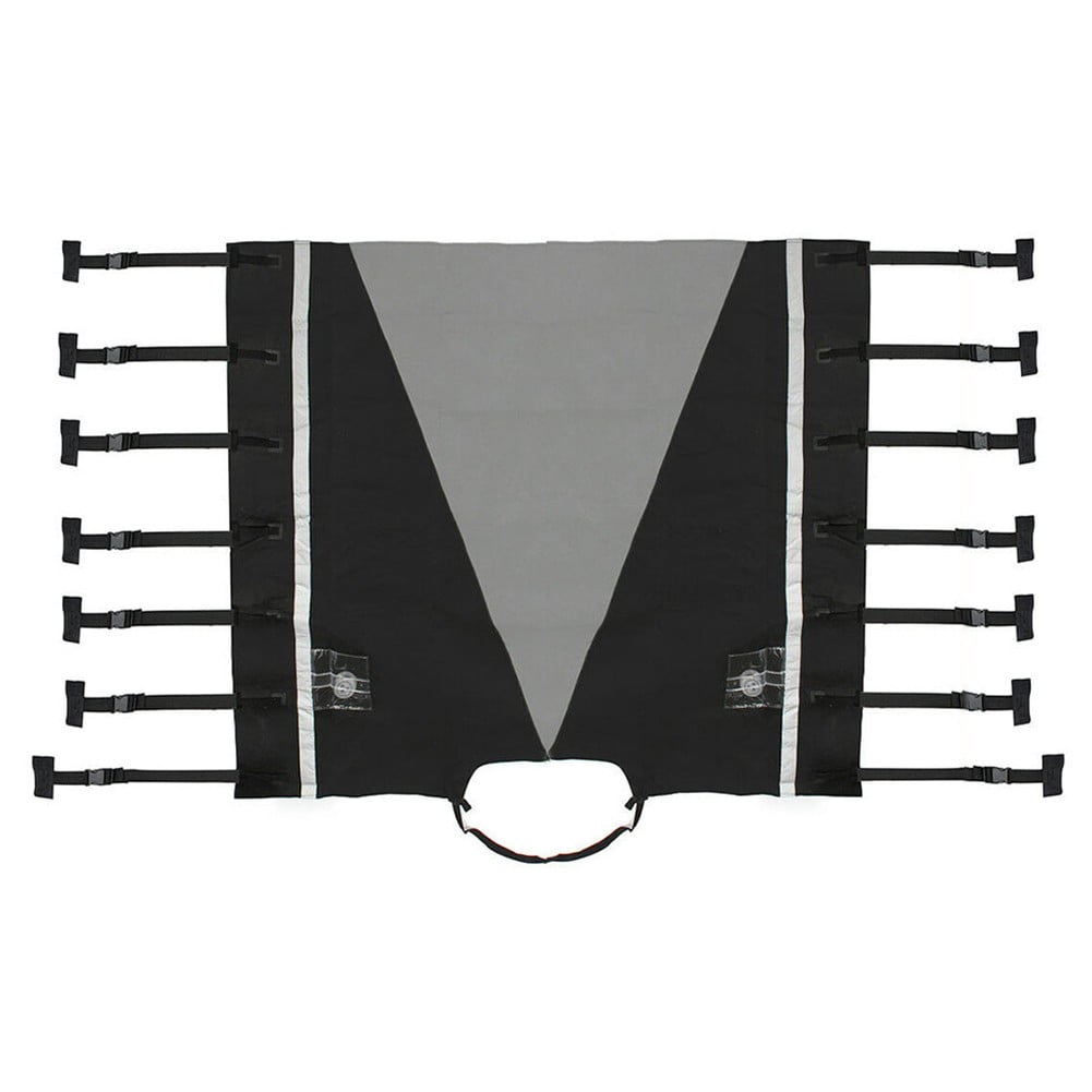 RV Front Towing Cover with Adjustable Straps 210D Oxford Cloth Dust ...