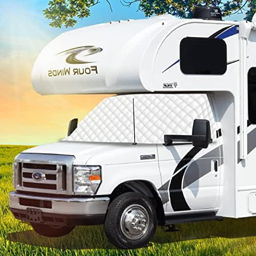 RV Front Windshield Cover Class C | Front Motorhome, Trailer and Camper ...