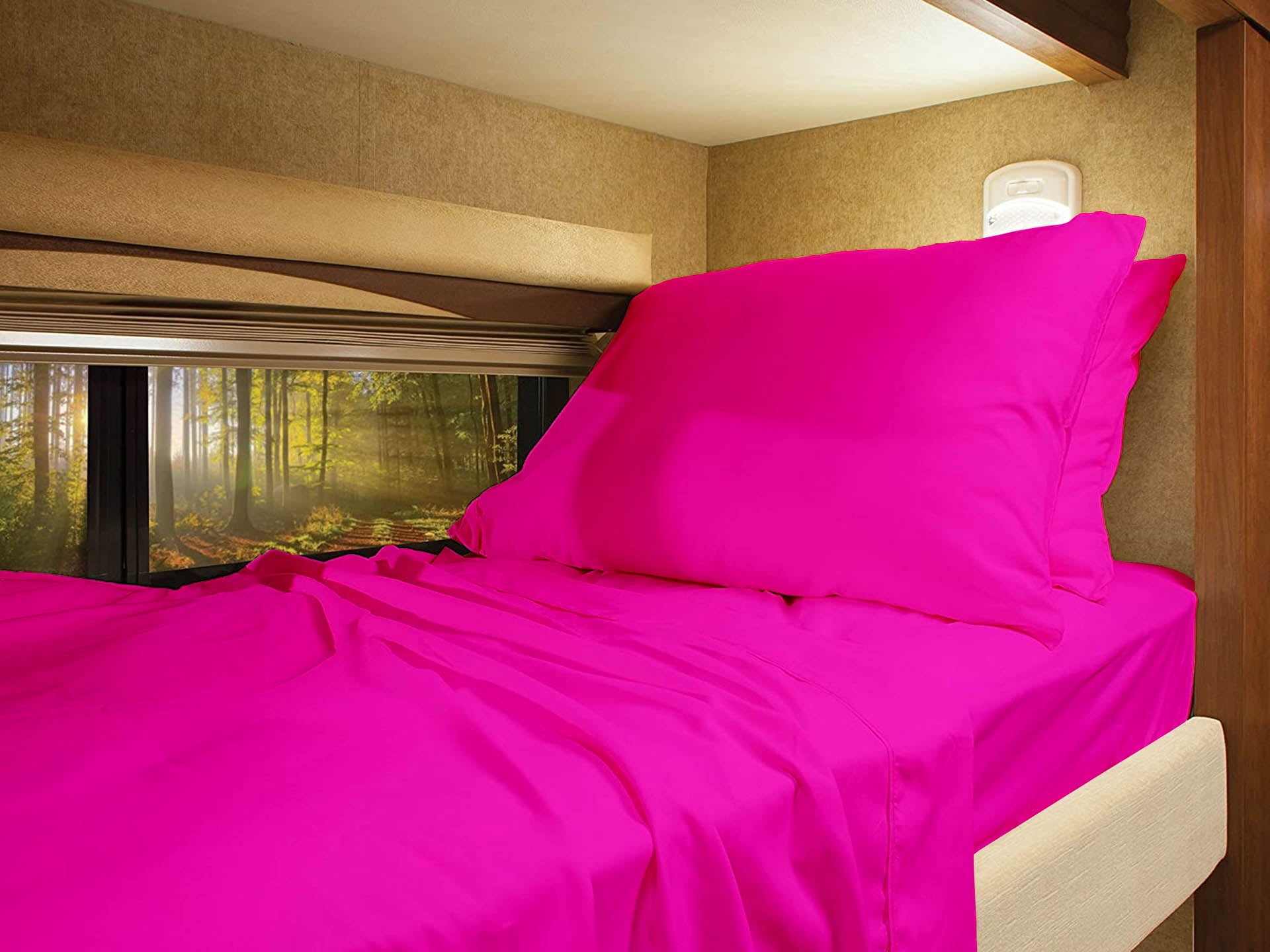 RV Full 53” X 75” Sheet Set 400 Thread-Count 100% Egyptian Cotton 10 ...