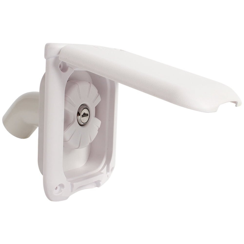 RV Gravity Water Spout Cover Square with Lock Dust Water Injection Port ...