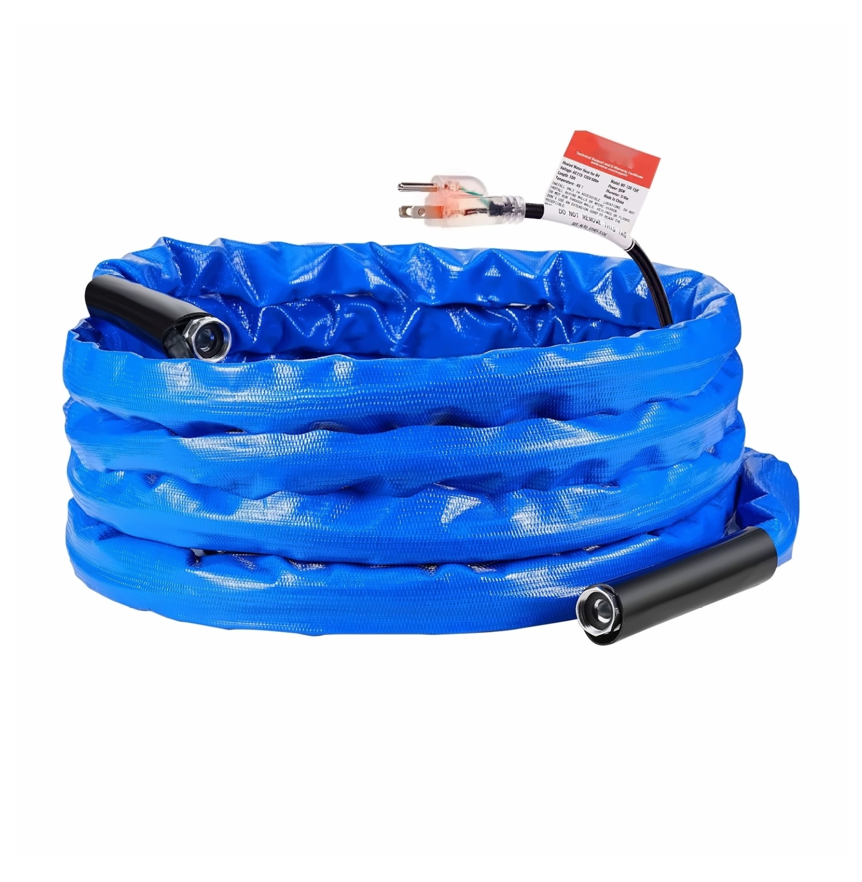 RV Heated Water Hose 25ft -45°F Antifreeze Hose for Winter Camping ...