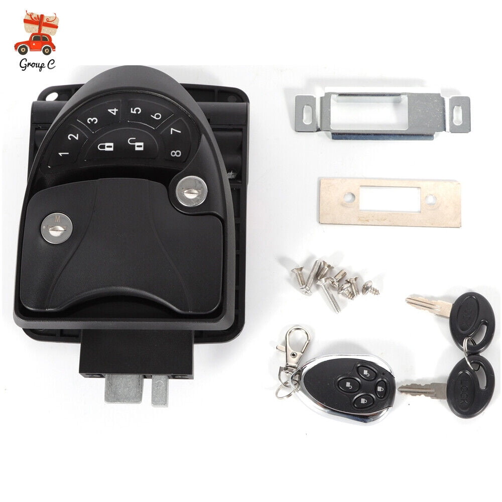 RV Keyless Entry Door Lock Latch Handle Knob Deadbolt RV Trailer Camper ...
