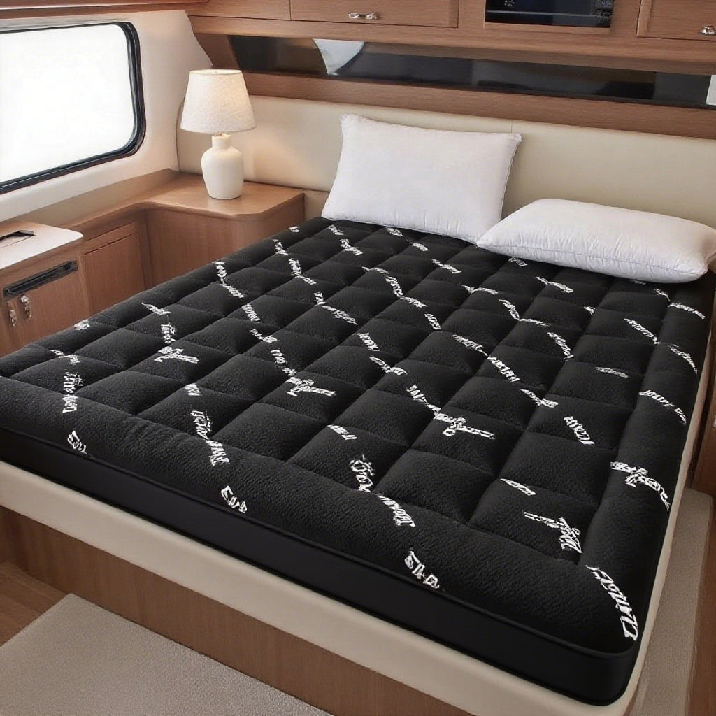 RV King Mattress Topper - Cooling Pad - Deep Pocket (8-21") - Heavy ...