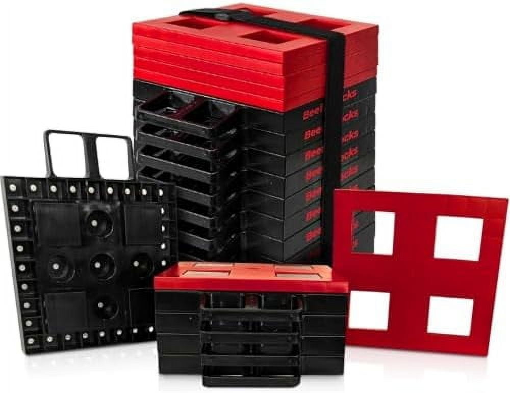 RV Leveling Blocks for Campers & Trailers 15-Pack Heavy-Duty Stackable ...