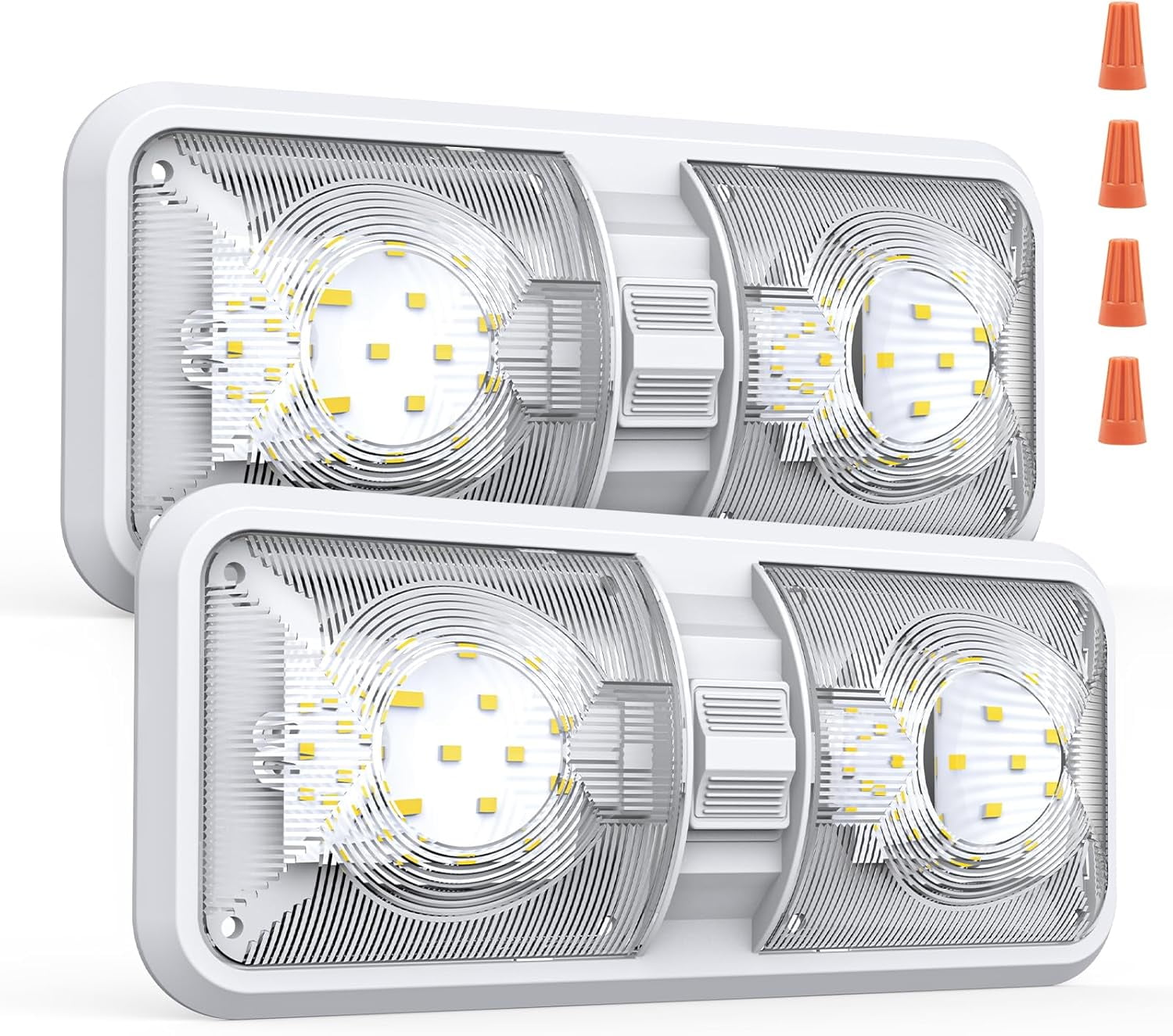 RV Lights Interior, 12 Volt Led Lights 1000LM, Camper Lights 8W, RV Led ...