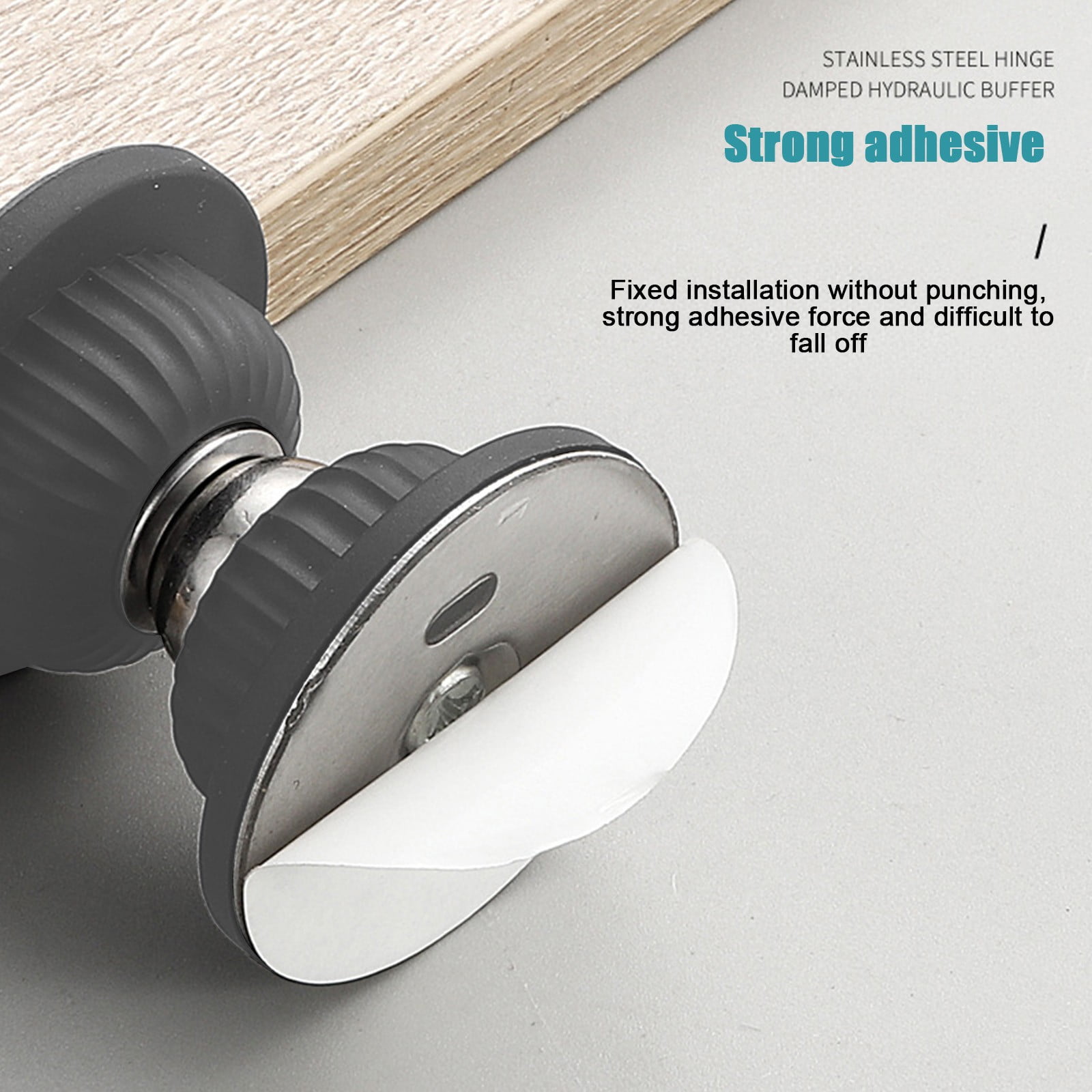 RV Magnetic Door Catch, Adhesive & Screw Mount Stopper, Heavy-Duty Silicone Suction, Multi-Angle ...