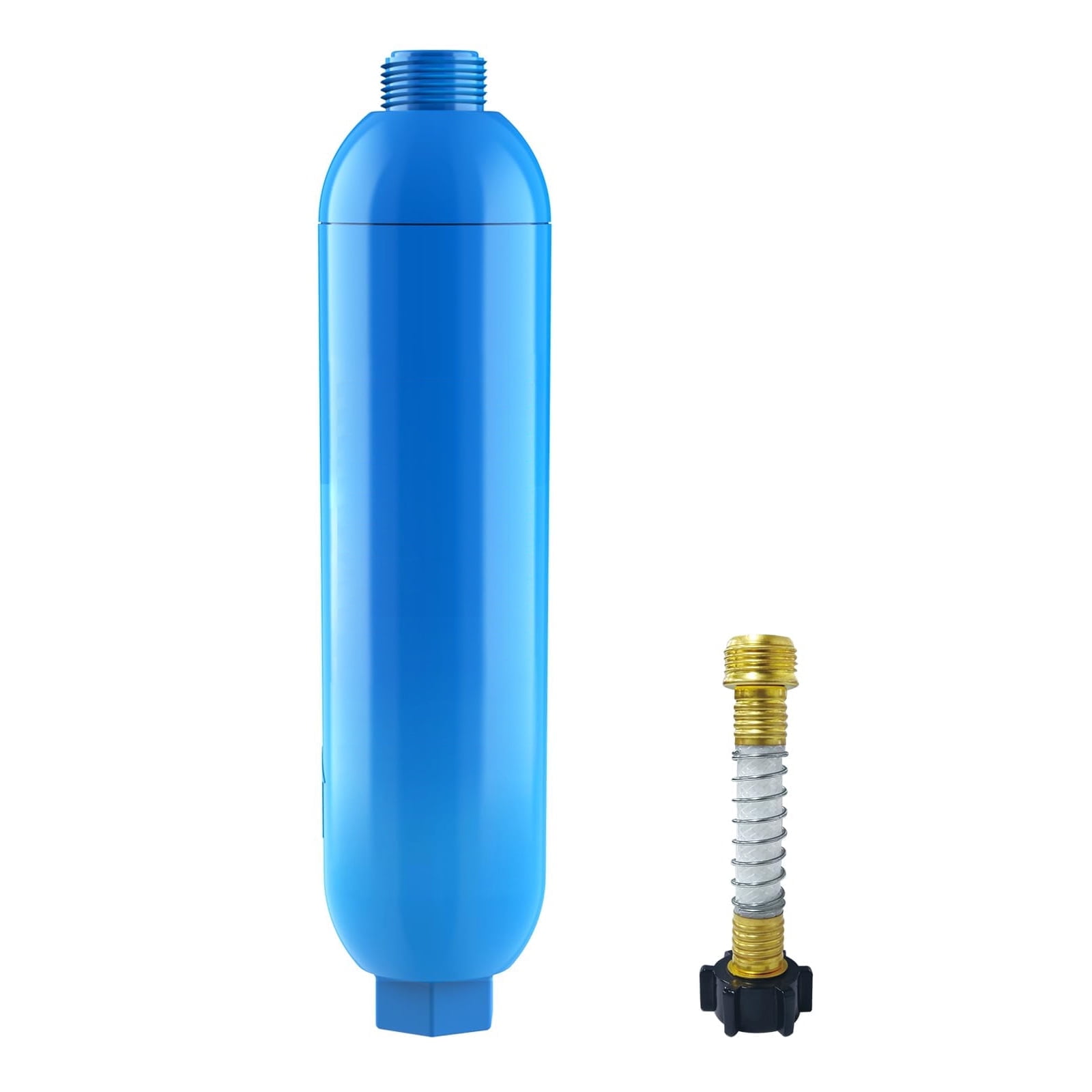 RV Inline Marine Water Filter, Reduces Chlorine, Bad Taste&Odor for RVs ...