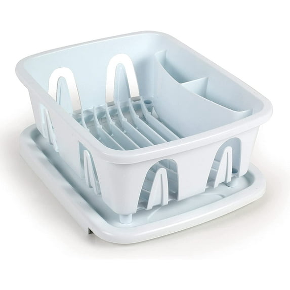RV Mini Dish Drainer & Tray - Features a Sloped Drain Tray Design ...