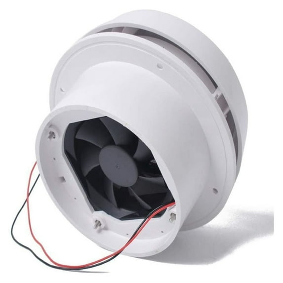 RV Modification Accessories 12V Top-mounted Round Ventilation Outlet ...