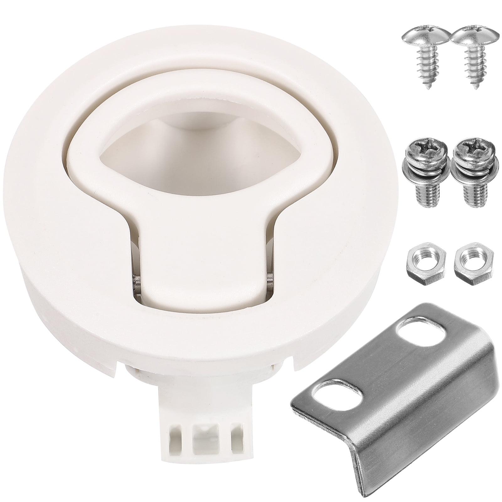 RV Modified Round Pull-type Boat Latch Head Lock Bracelet (white ...