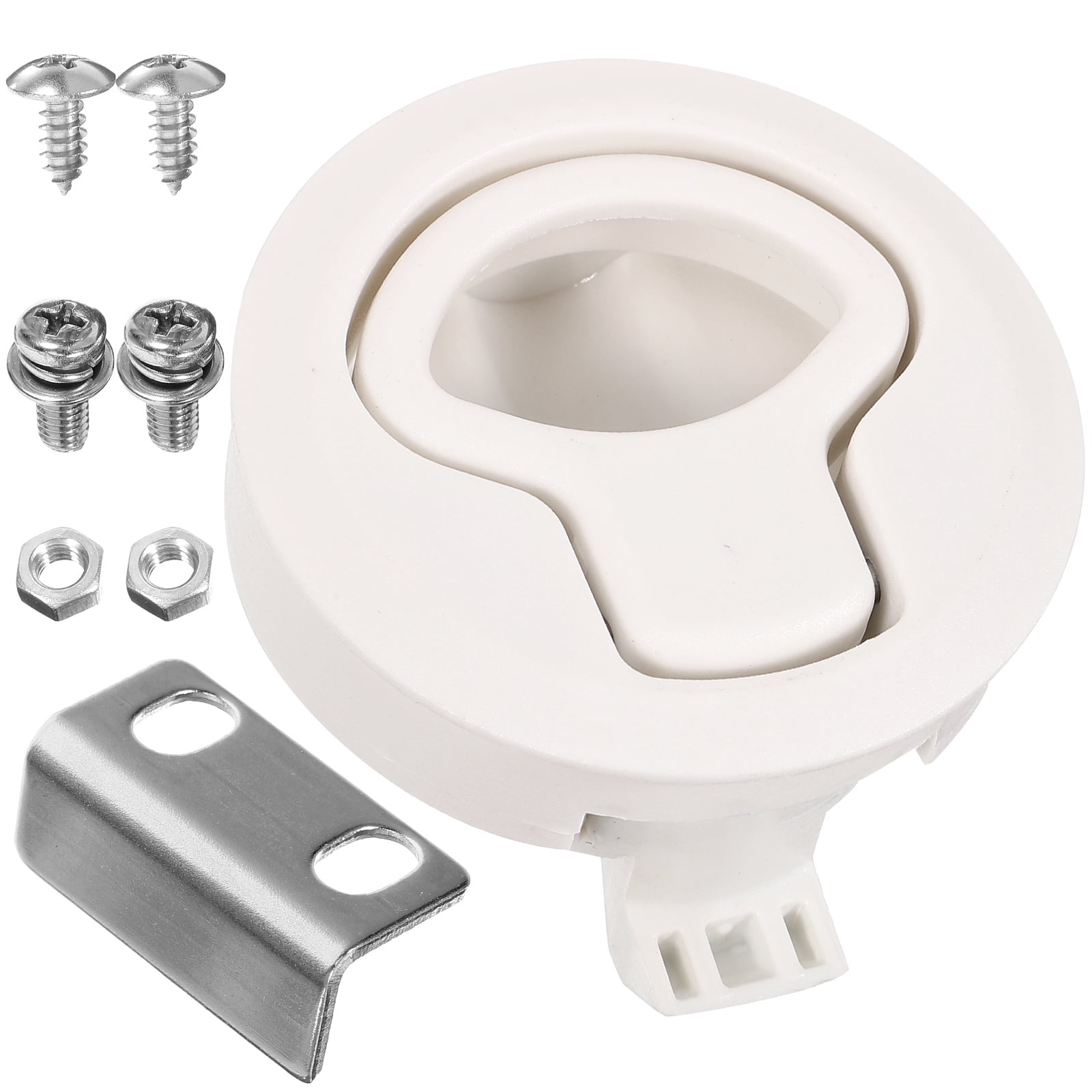 RV Modified Round Pull-type Boat Latch Head Lock Bracelet (white) Parts ...