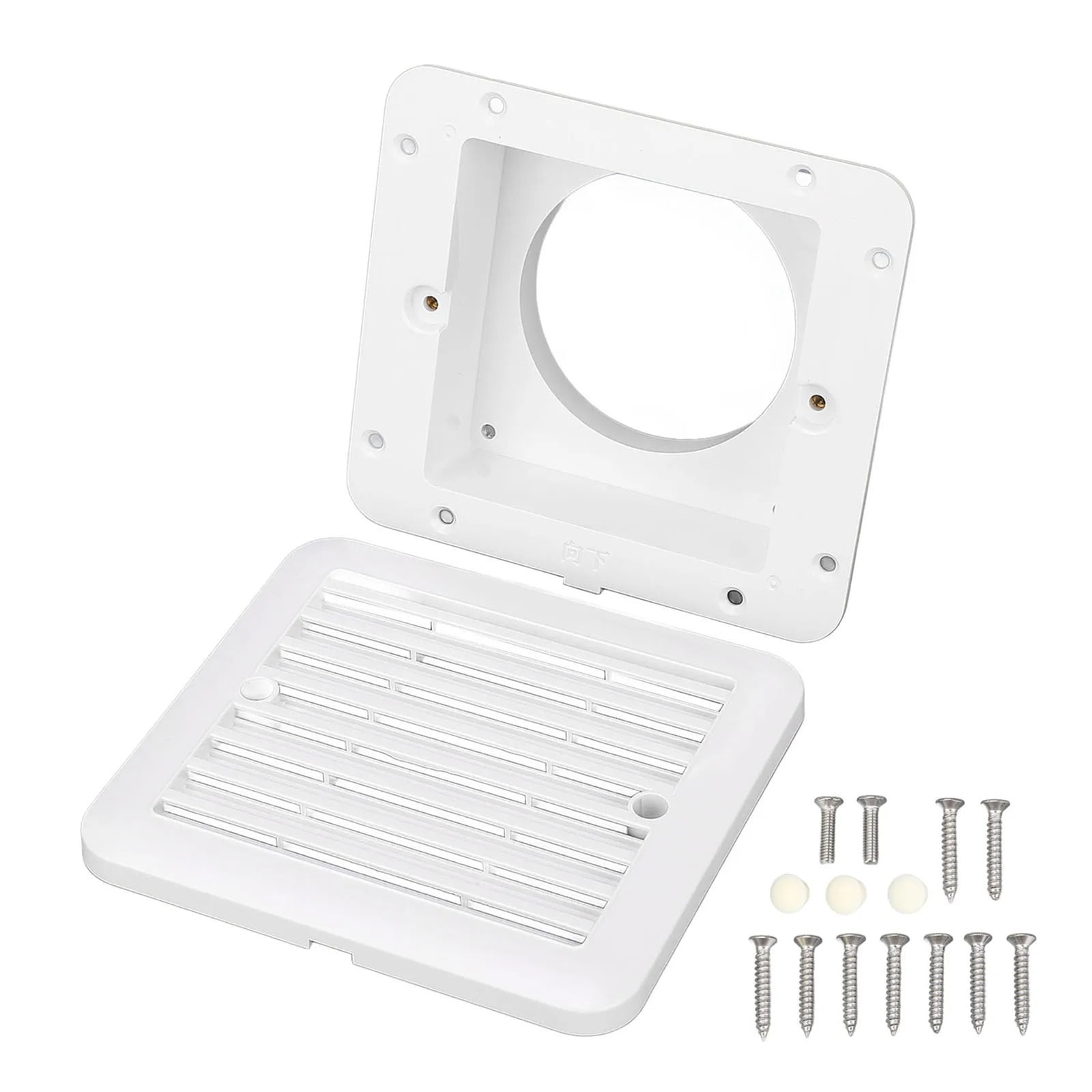 RV Motorhome Side Vent Grille Air Exchange Versatile RV Ventilation ...