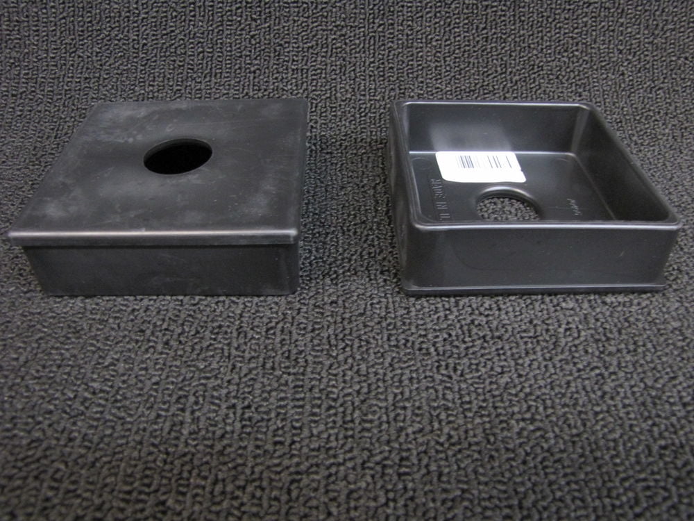 RV Parts 4" Bumper Plug Cover 2 Pack Camper Motorhome Travel Trailer ...