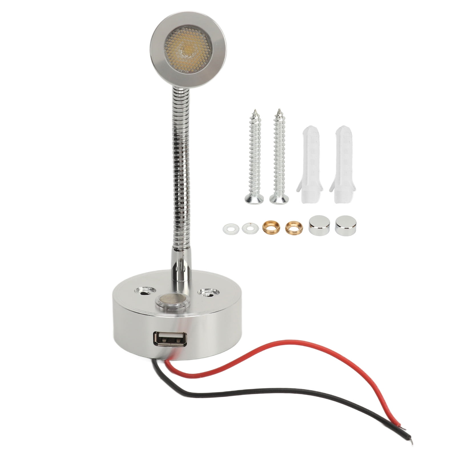 RV Reading Light LED Adjustable Brightness Touch Control Indoor Bedside ...