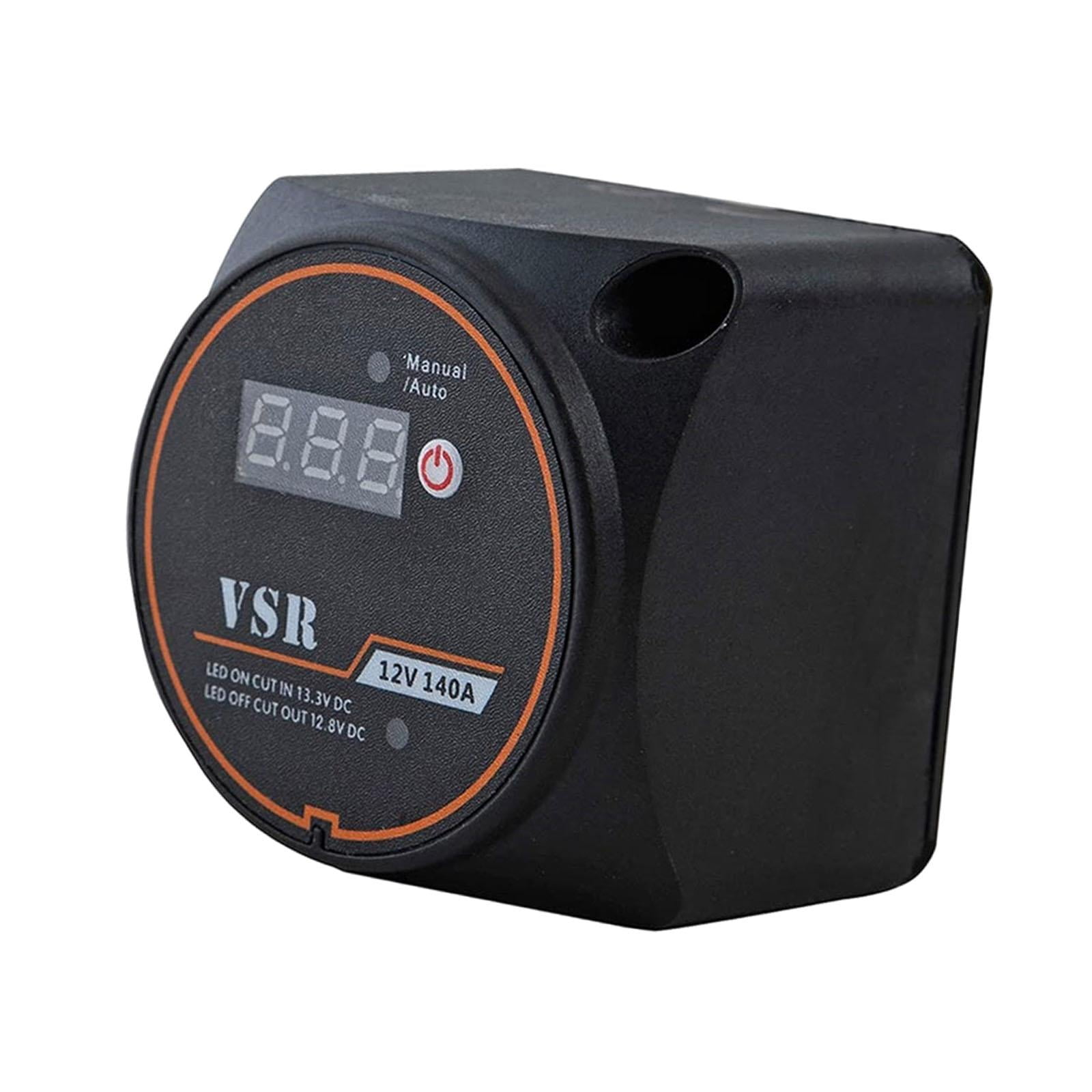 RV Relay Isolator Smart Double Battery Auto Relay with Waterproof Auto ...