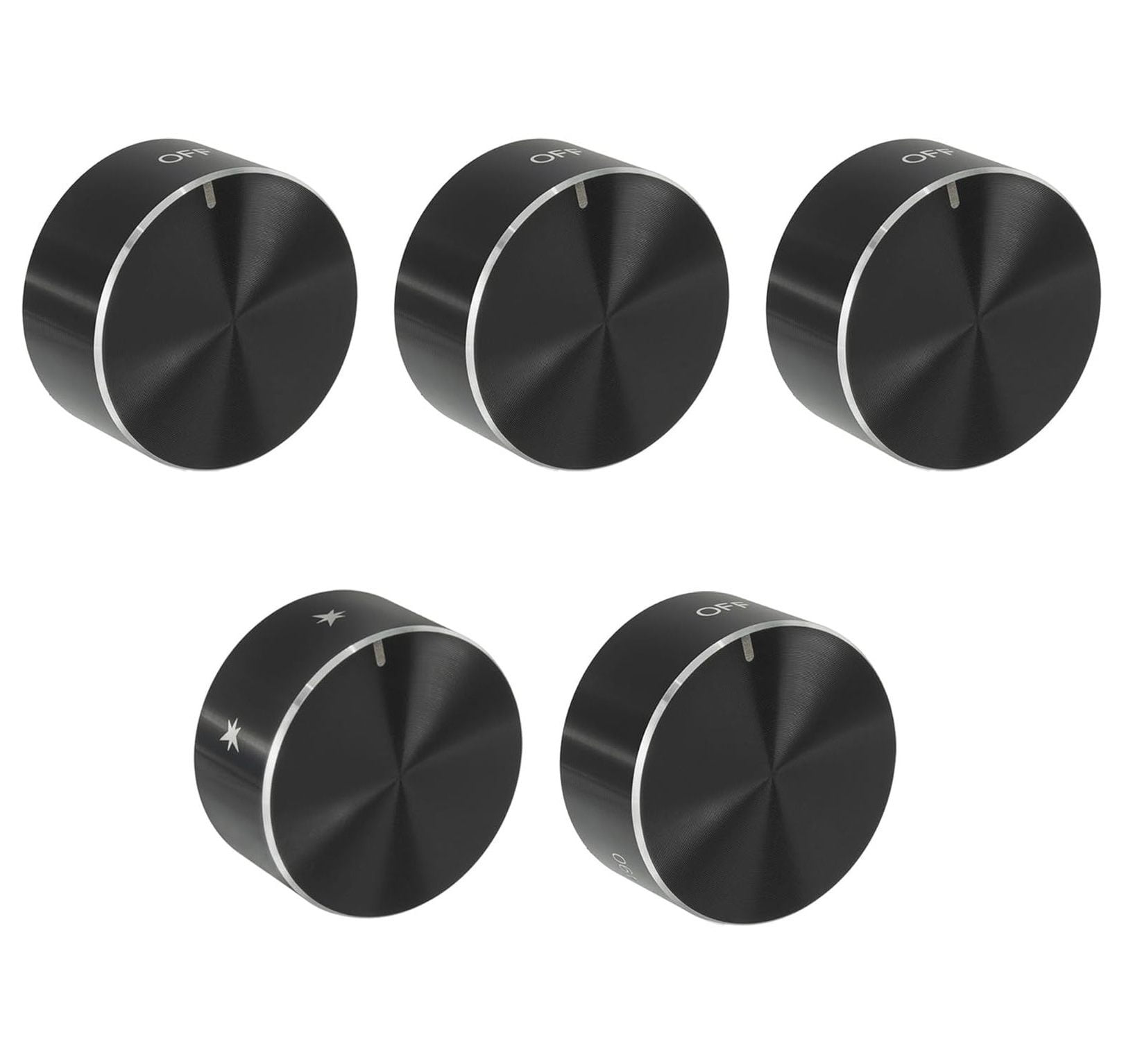 RV Replacement Knobs for Cooktop & Range - 5 Pack | Greystone ...